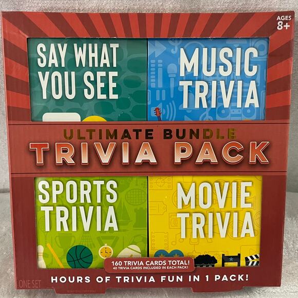 RMS | Games | 222 Ultimate Trivia Bundle Pack Music Movie Sports Say ...